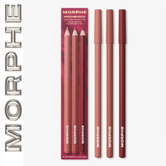 Morphe | Makeup | Morphe Mischievous Signature Lip Pencil Trio | Poshmark